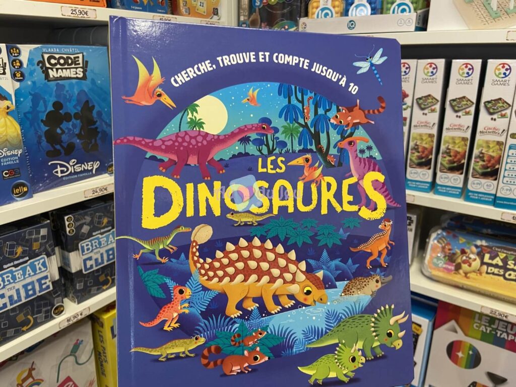 Cherche et Trouve Dinosaures - Editions Lito