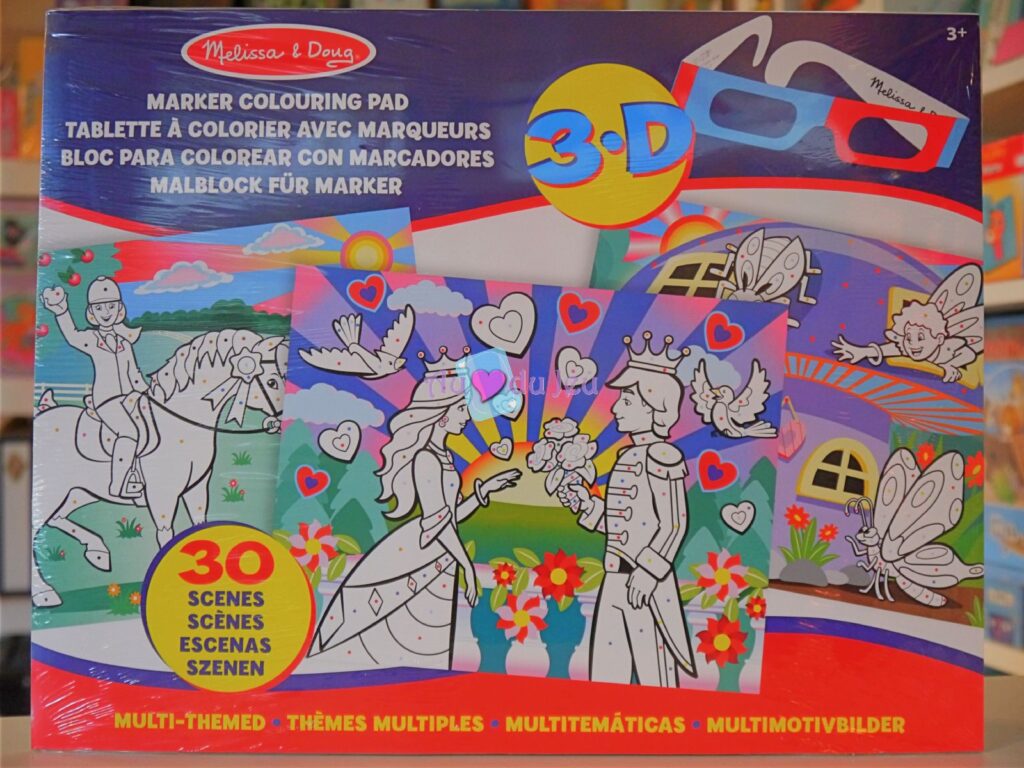 30 Coloriages 3D Melissa & Doug - Au Coeur du Jeu