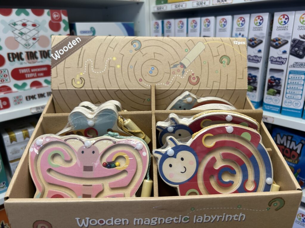 Mini Labyrinthe Magnétique en Bois - Ulysse