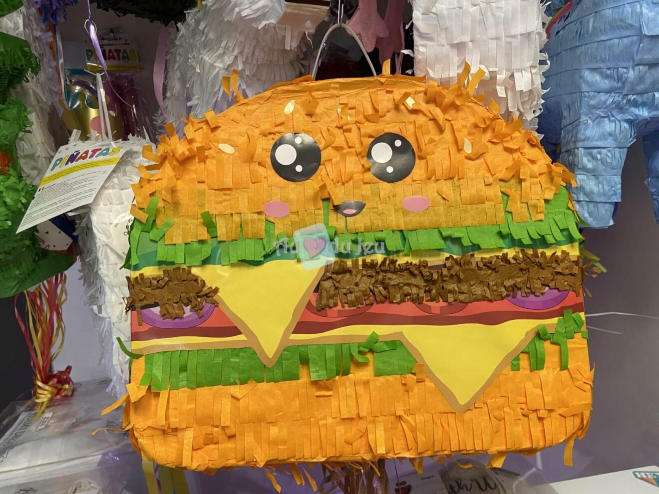 Pinata Cheeseburger Kawaii