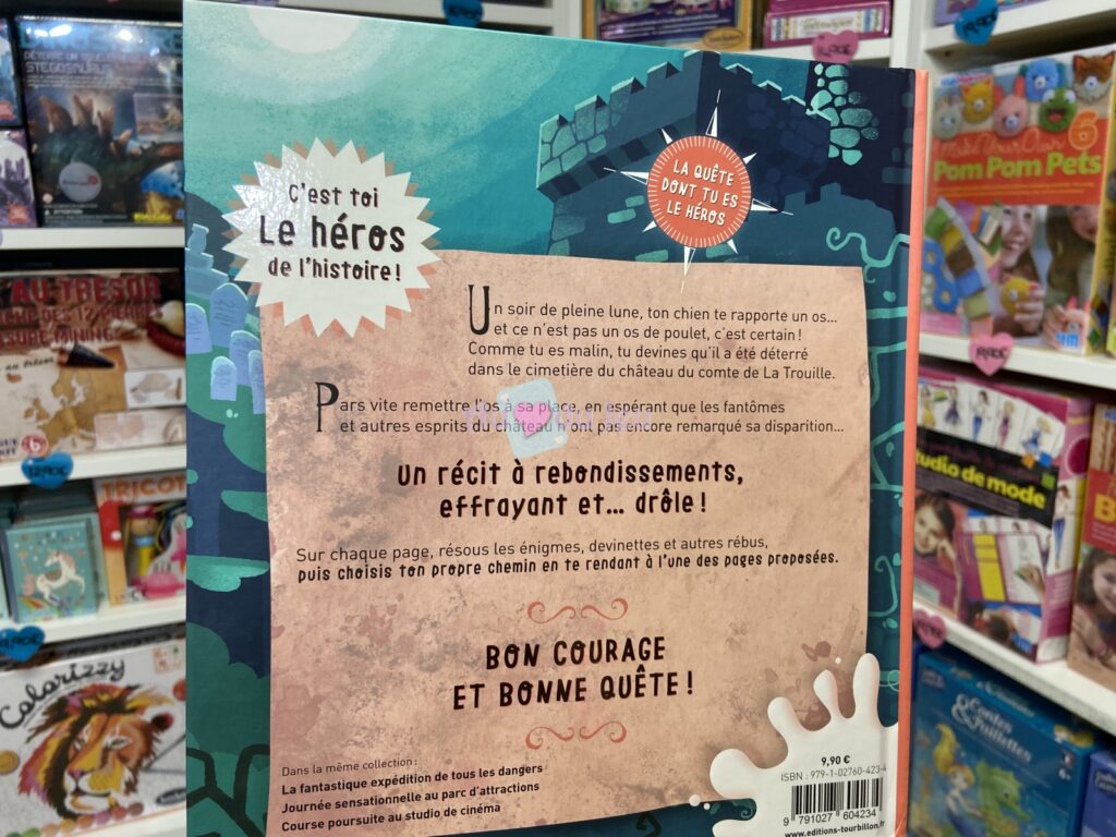 Quête Dont Tu Es Le Héros : Chateau Du Comte de La Trouille - Editions ...