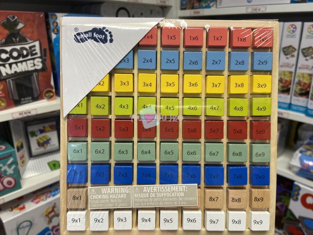 Table de Multiplication Multicolore - Legler Small Foot Company