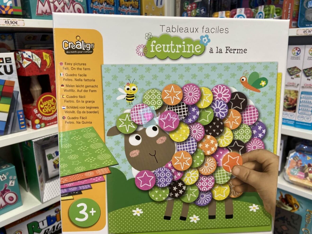 Tableau Feutrine à La Ferme - Créa Lign'