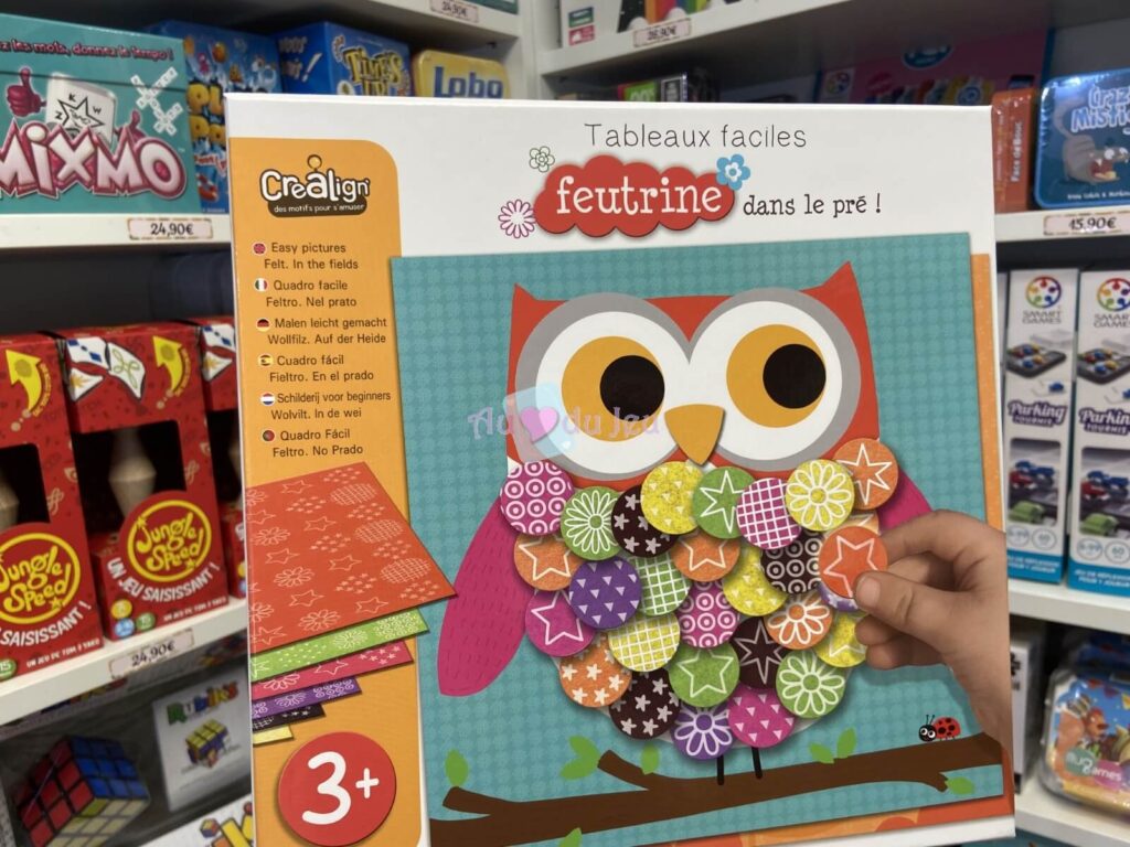Tableau Feutrine dans le Pré - Créa Lign'